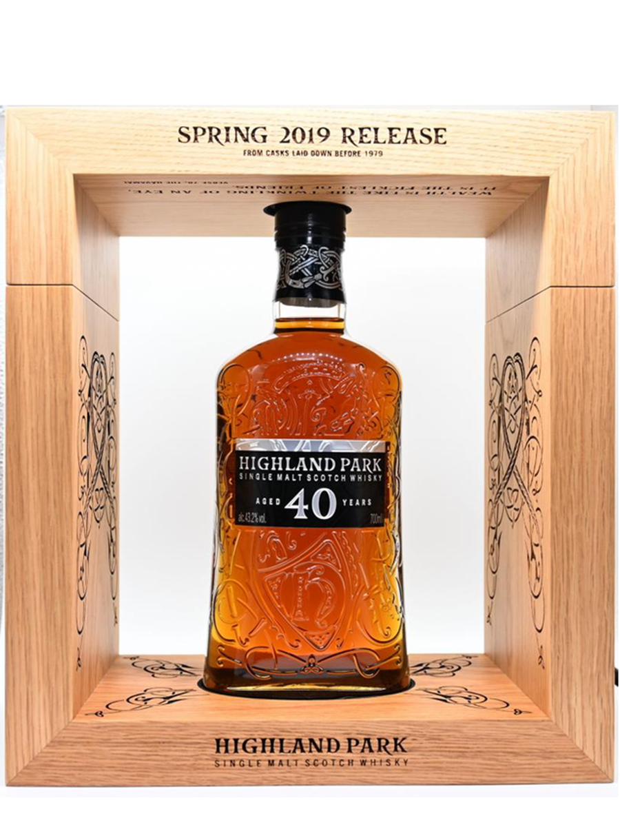 Highland Park 40 Year Old - Spring 2019 Release Single Malt 700ml ...
