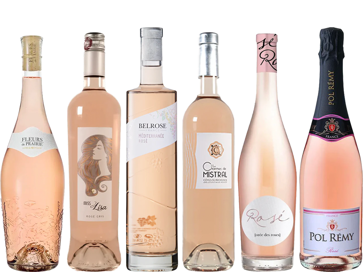 French Rosé 6 Bottle Case