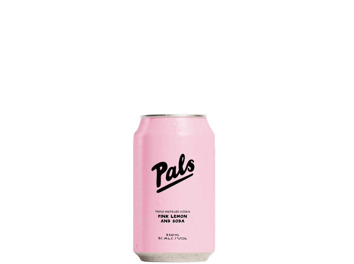 Pals Vodka, Pink Lemon and Soda (10x 330ml Cans) – Wine Central