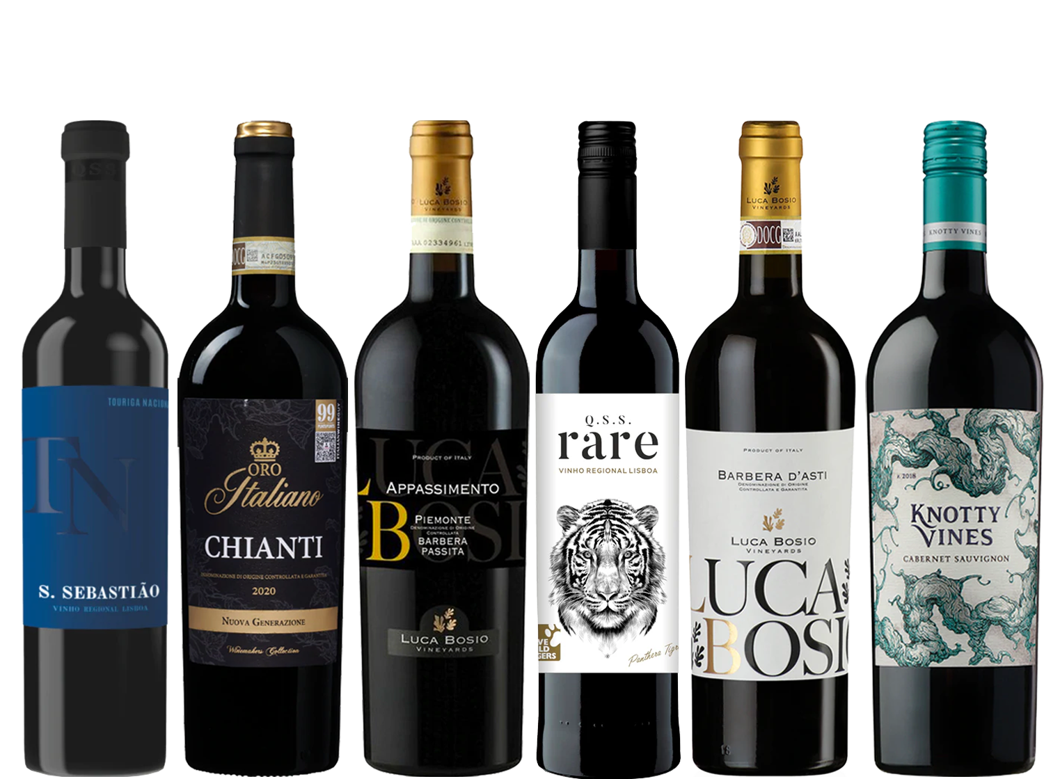 Powerful Reds 6 Bottle Case