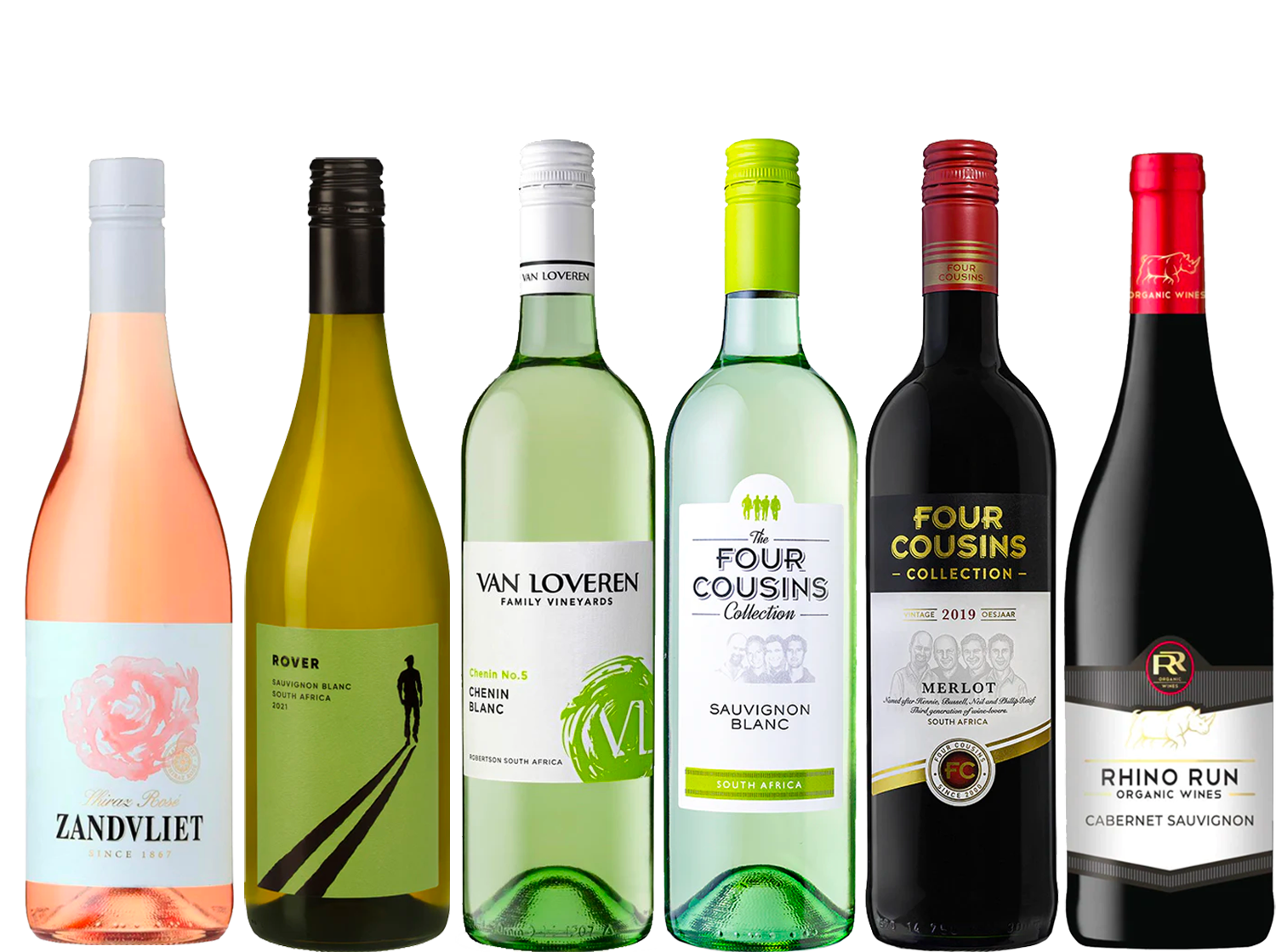 South African Quaffers 6 Bottle Case