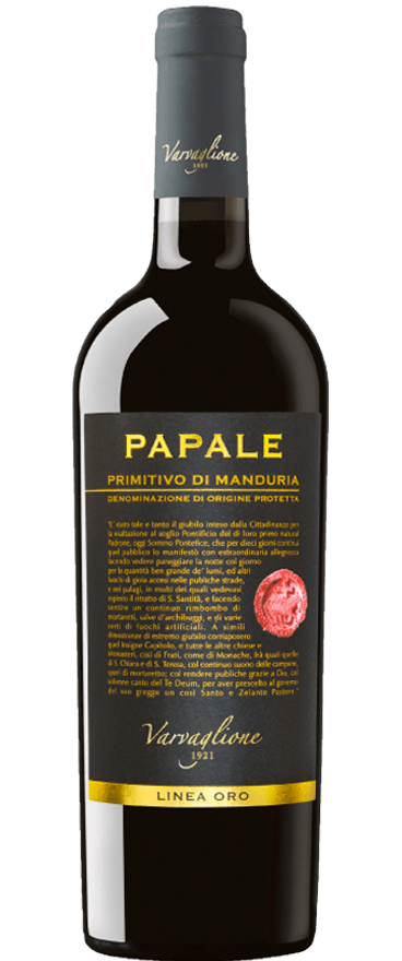 Varvaglione Papale Oro Primitivo di Manduria 2019 – Wine Central