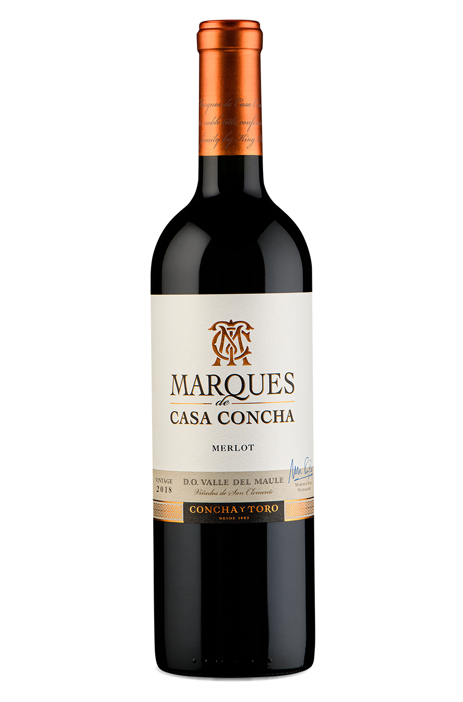 Concha y Toro Marques de Casa Concha Merlot 2018