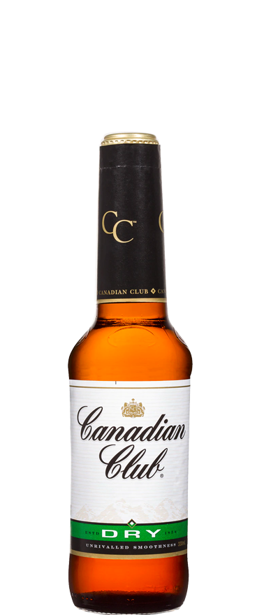 Canadian Club & Dry (4x 330ml Bottles) – Wine Central