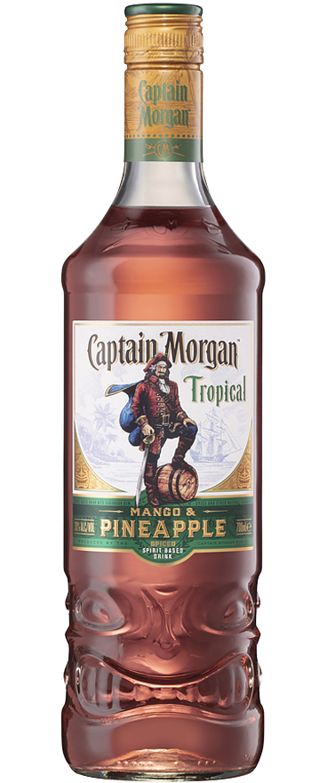 Captain Morgan Mango and Pineapple Tropical Rum 700ml – Wine Central