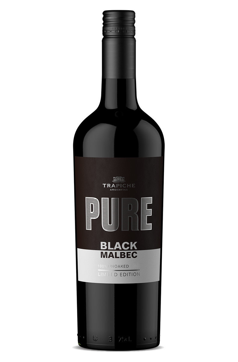 Trapiche Pure Black Malbec 2022 - Bold and Intense Flavors – Wine Central