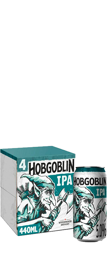 Wychwood Hobgoblin IPA (4x 440ml Cans)